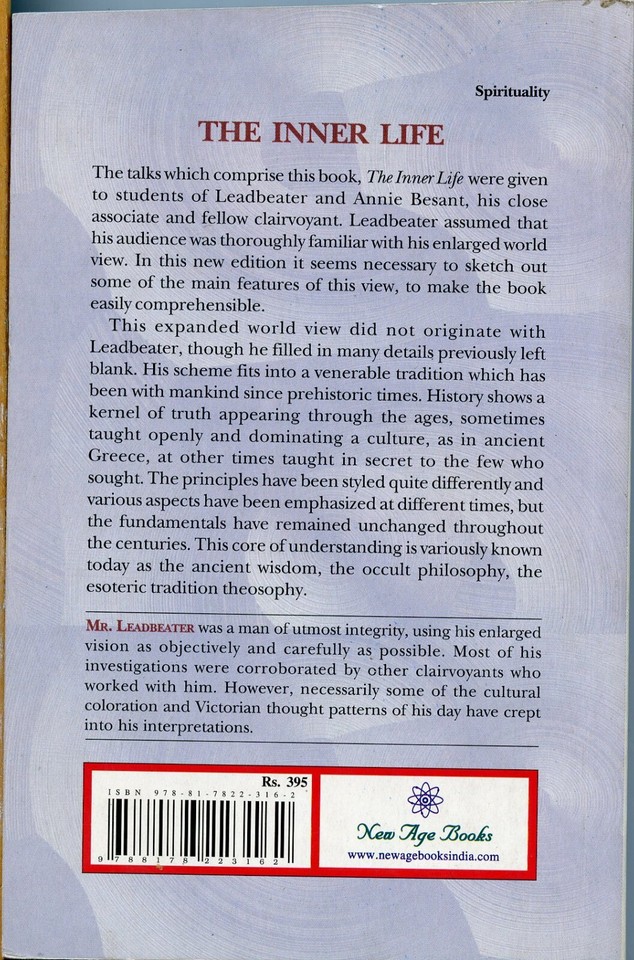 The Inner Life, by Charles Leadbeater, Trade Paperback | eBay