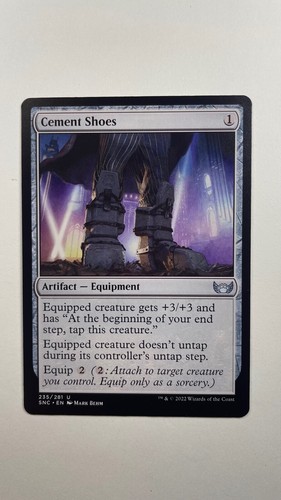 MTG Streets of New Capenna Cement Shoes 235/281 Magic the Gathering | eBay