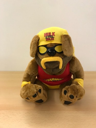 2002 WWE Hulkamania Hulk Still Rules Plush Bulldog | eBay
