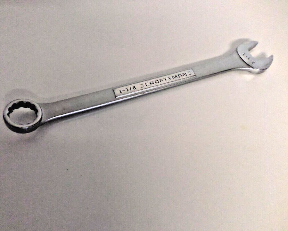 1 NEW Craftsman Large Combination Wrench 1-1/8", SAE Jumbo | eBay