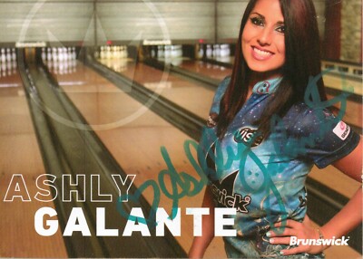 Ashly Galante PWBA Bowler Bowling Signed Autographed 5 x 7 Photo | eBay