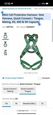 Safety Harnesses - Pullover Safety Harness