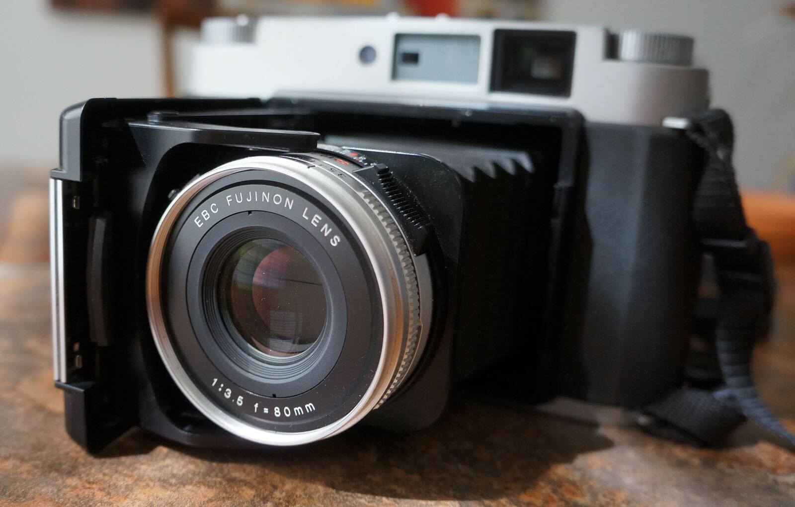 Pre-owned Fuji Fujifilm GF670 670 Pro Silver Medium Format Film Camera ...