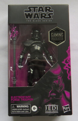 Star Wars Black Series Purge Clone Trooper Electrostaff Gaming Greats ...
