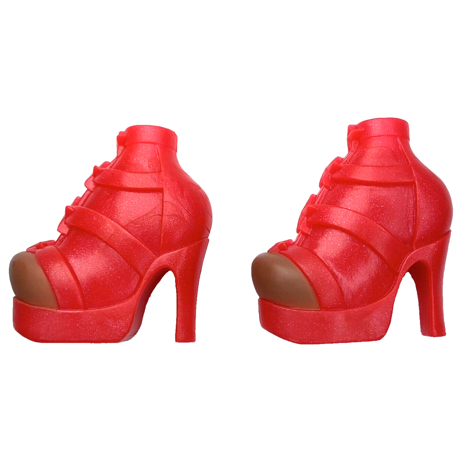 Bratz Doll Shoefie Snaps Red Platform Heels 2015 MGA Entertainment | eBay