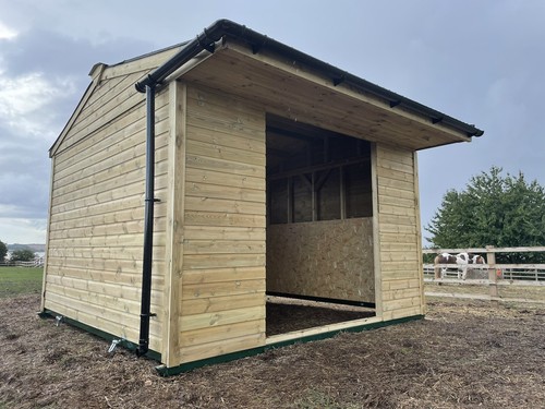 Mobile Field Shelter - Steel Skids - Stable - Timber Building | eBay UK