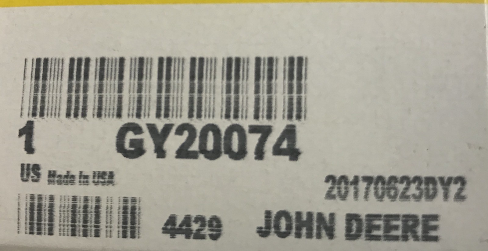 GY20074 John Deere OEM Ignition Switch | eBay