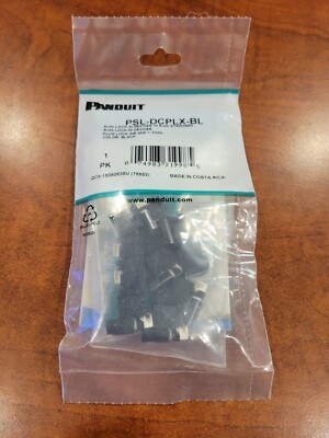 NEW SEALED! Panduit PSL-DCPLX-BL RJ45 LAN Lock In Device 10 Locks Key ...