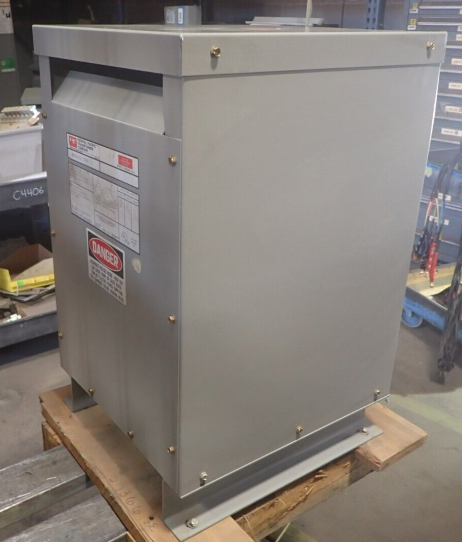 NEW FPE 799646 3 Phase 7.5 KVA Transformer 415 - 460y/266 volt 10 amp ...