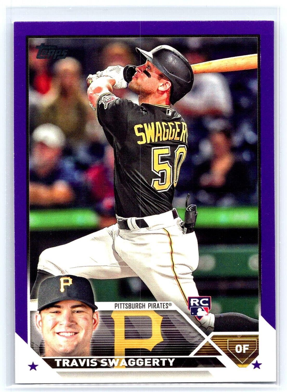 2023 Topps Series 1 - Travis Swaggerty #67 Purple (RC) for sale online ...