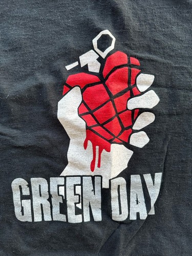 Vintage Green Day American Idiot 2005 Tour T Shirt Punk Grunge Band ...