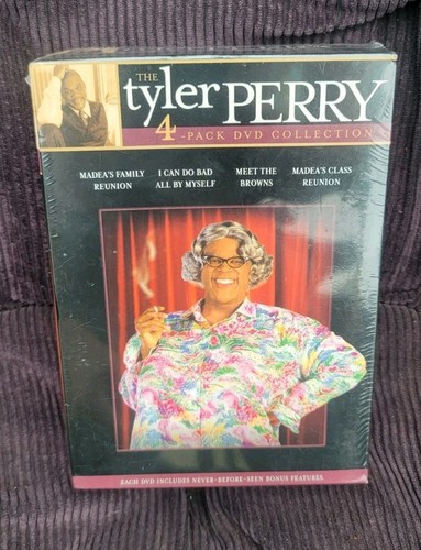 Tyler Perry 4-Pack DVD Collection Gift Set (2005, 4-Disc Set) - Brand ...