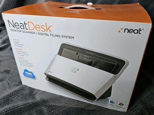 Neat Desk ND-1000 Desktop Scanner Digital Filing System NEW/UNSEALED ...