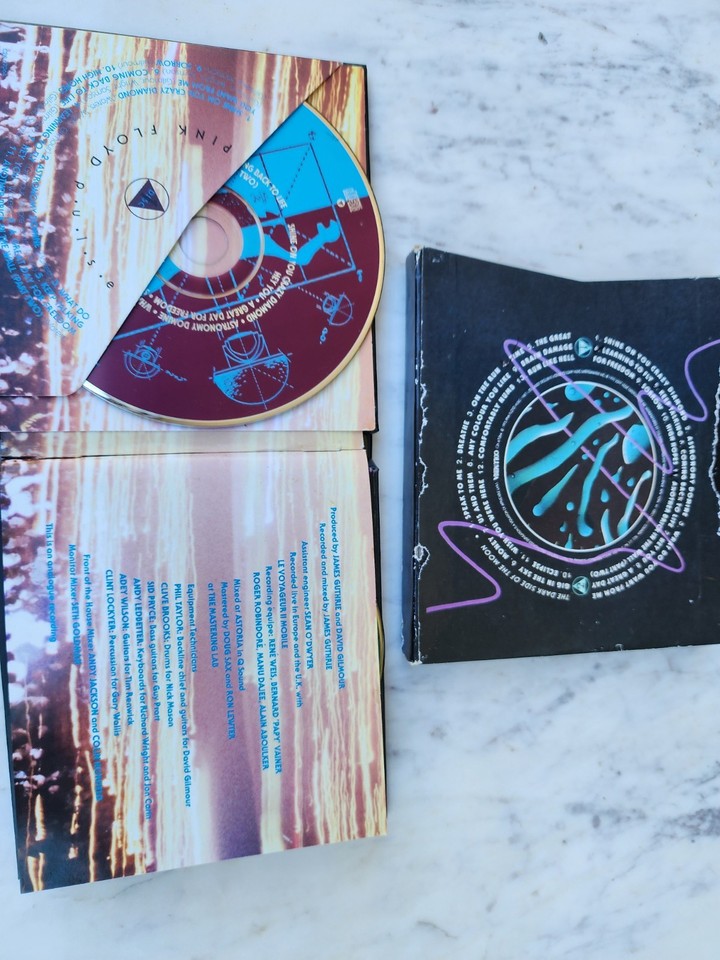 PINK FLOYD PULSE (1995 Original US Pressing) 2xCD Live Album Box Set w ...