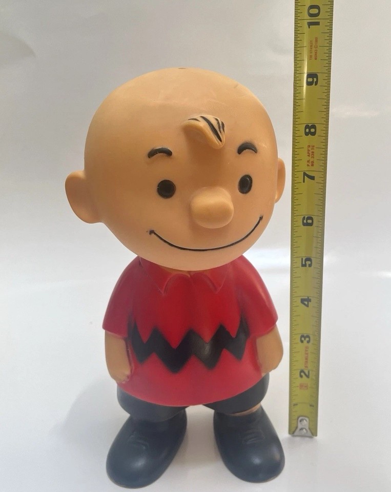 Vintage Hungerford Charlie Brown Vinyl Doll Figure United Feature ...