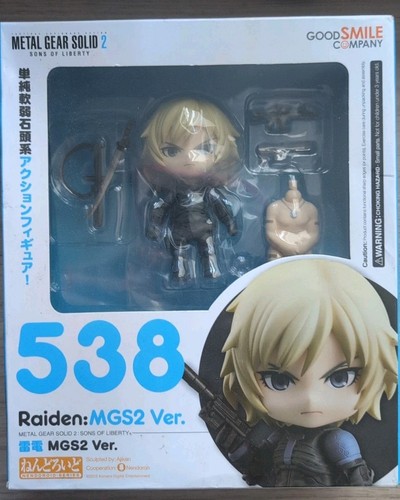 Nendoroid Metal Gear Solid 2 Raiden MGS2 Ver. Action Figure / Good ...