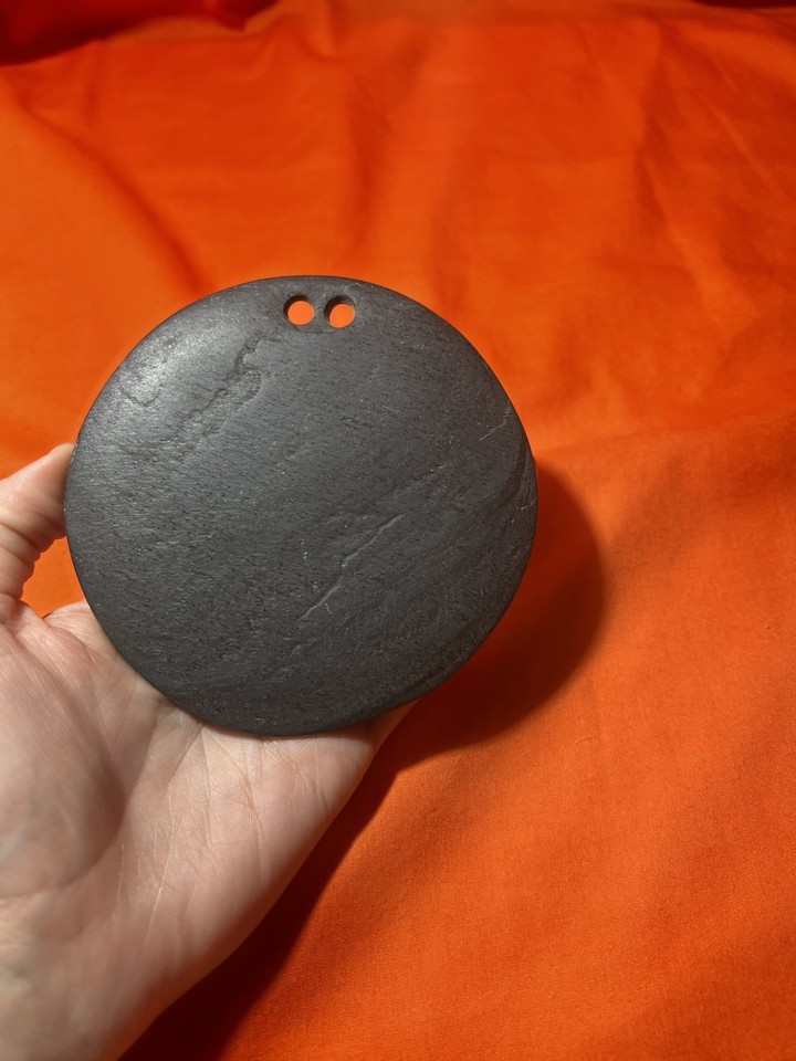 Native American Indian Artifact Engraved Slate Disc Gorget Arrowhead | eBay