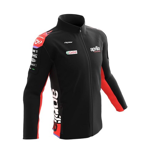 Official Aprilia Racing Team Ixon Black Softshell Jacket - 105101080 | eBay