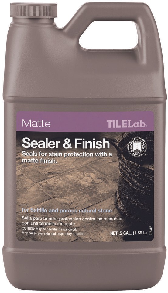 TileLab Sealer and Finish, Opaque Liquid, 0.5 gal, Bottle Clear | eBay