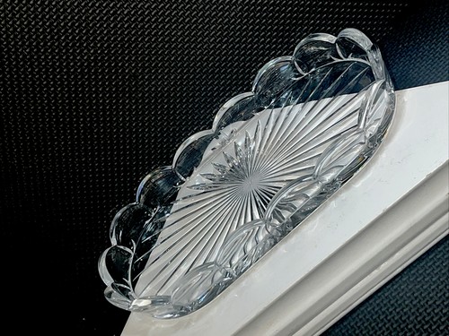 Royal Limited ? Czech Lead Crystal Sugar and Creamer Tray Only | eBay