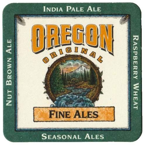 Oregon Beer & Ale Co Beer Coaster Portland OR | eBay