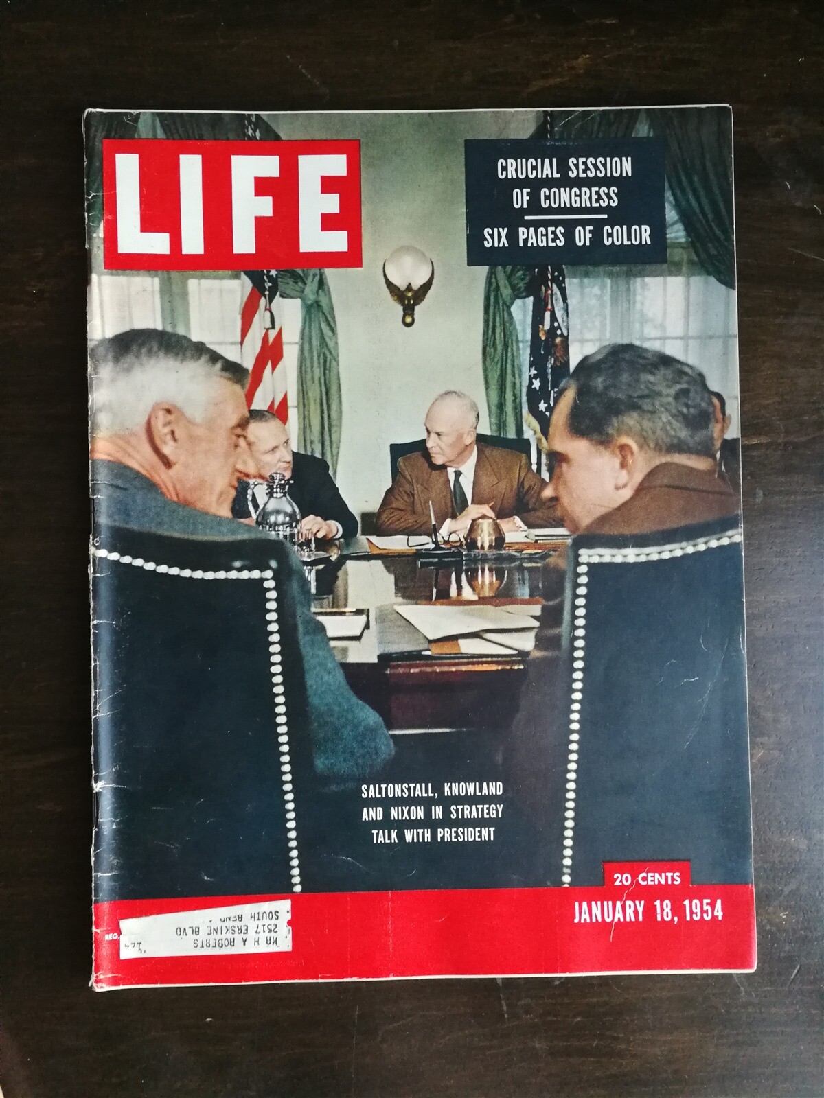 Life Magazine January 18, 1954 - Secondary Education - Basketball Swede ...