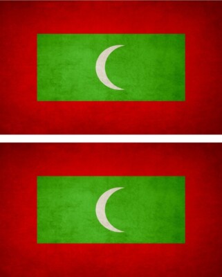 2x Sticker flag vinyl country vintage MV maldives | eBay UK