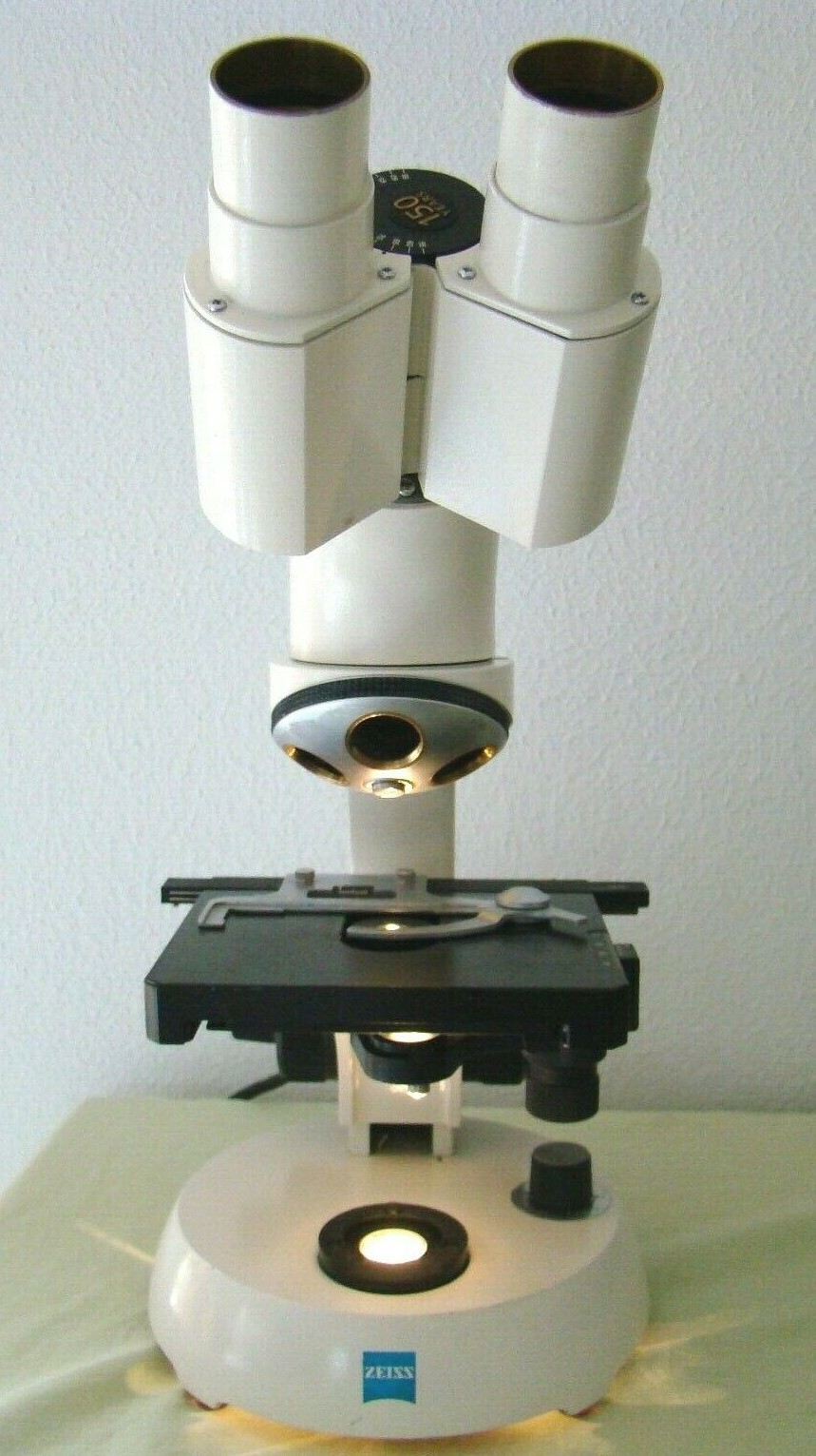 ZEISS BINOCULAR COMPOUND MICROSCOPE KF-2 | eBay