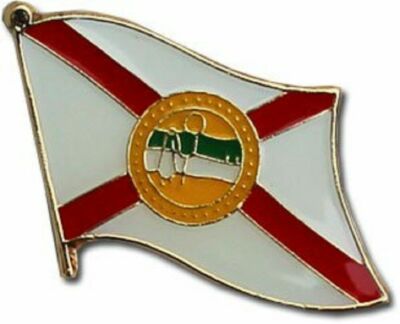 FL STATE OF FLORIDA HAT LAPEL FLAG PIN - NEW | eBay