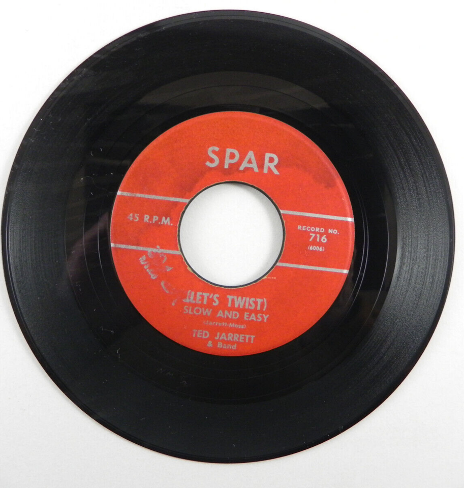 Ted Jarrett & Band – (Let's Twist) Slow And Easy 1962 Rare Mod Soul/R&B ...