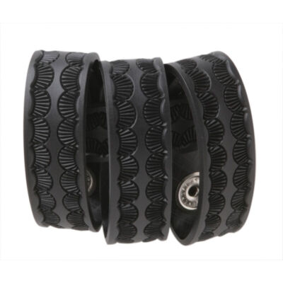 Uncle Mike's Kodra Black Nylon Web Belt Keepers, Set of 4, Snap Close ...