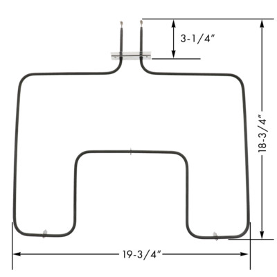 🛠️Range Oven Bake Lower Unit Heating Element for Frigidaire 318255006 ...