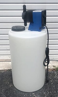 Pulsafeeder Irrigation Rust Prevention System Tank 14inch round*24inch ...