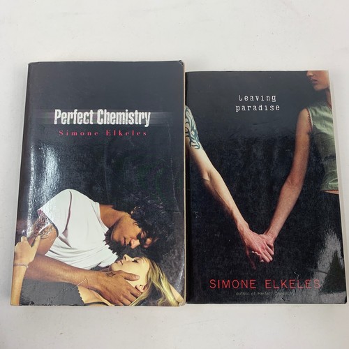 Lot of 2 Simone Elkeles books Paperback Perfect Chemistry And Leaving ...