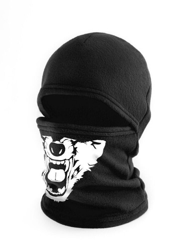 Black wolf winter balaclava | eBay