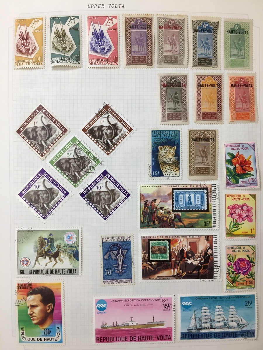 Zaire Stamps Collection
