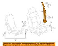 GM OEM Front Seat Belts-belt & Retractor Left 19181022 for sale online ...