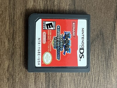 NINTENDO DS GAME YU-GI-OH WORLD CHAMPIONSHIP 2008 YUGIOH Tested & Works ...