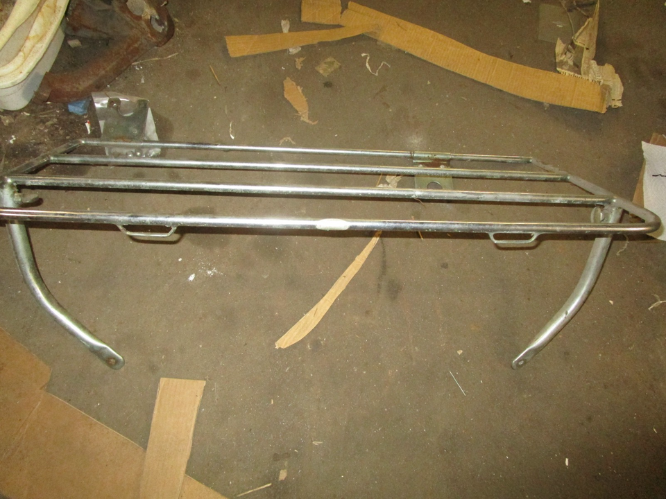 MG TD Chrome Luggage Rack Rare Warehouse Stored Vintage Accessory | eBay