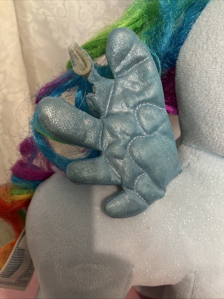 2017 Build A Bear BAB MLP My Little Pony Rainbow Dash Plush Toy Read ...