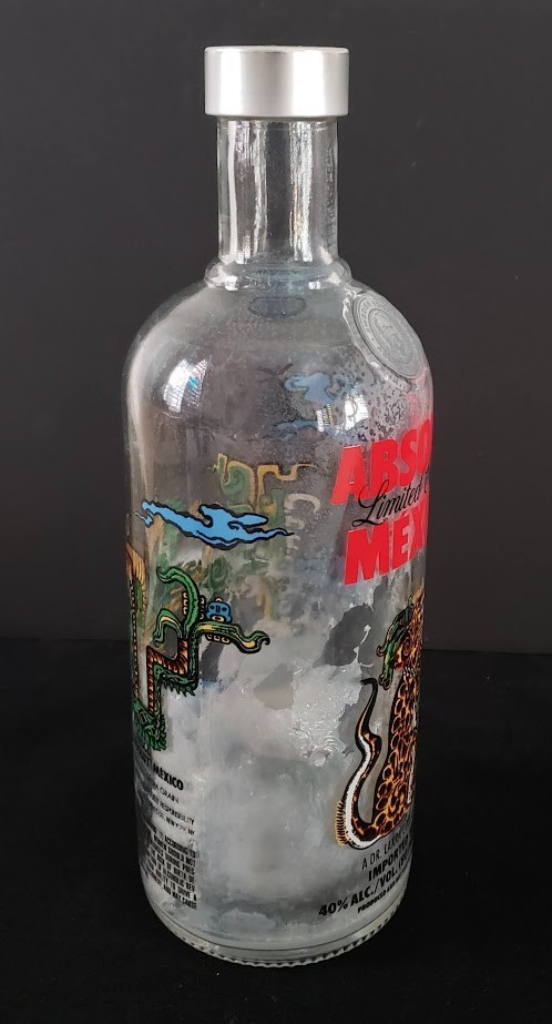 VTG 2013 Absolut Vodka Limited Edition Mexico Bottle Dr Lakra Tattoo ...