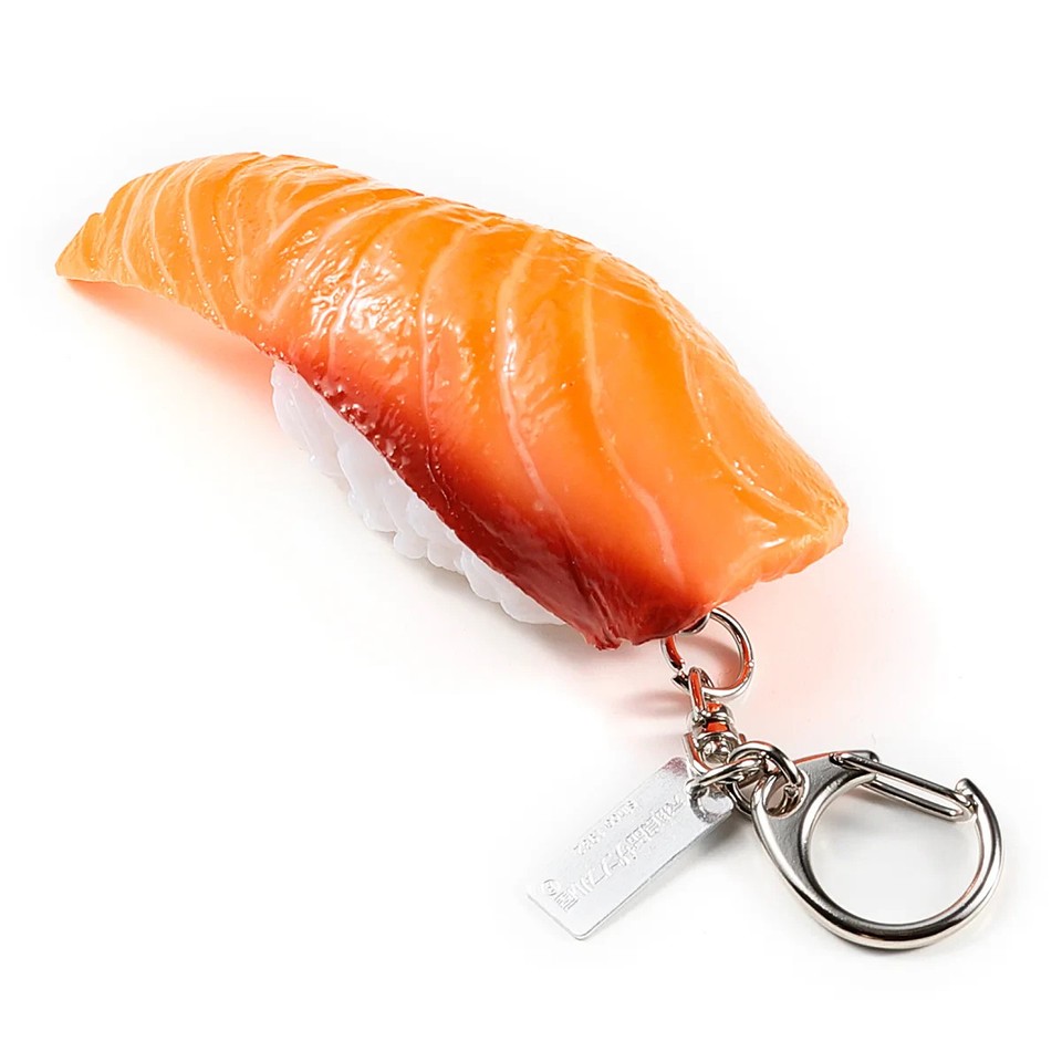 [ Salmon Sushi Nigiri ] Keychain – Japanese Handmade Fake Food Sample ...