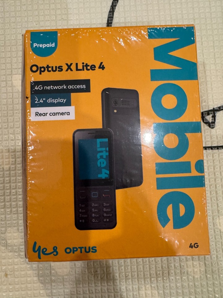 Optus X Lite 4 Brand New Unopened Optus Locked 2.4" Display 4G VoLTE ...