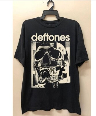 Deftones Clothing shirt, Skull 90s Deftones Vintage Graphic Unisex ...