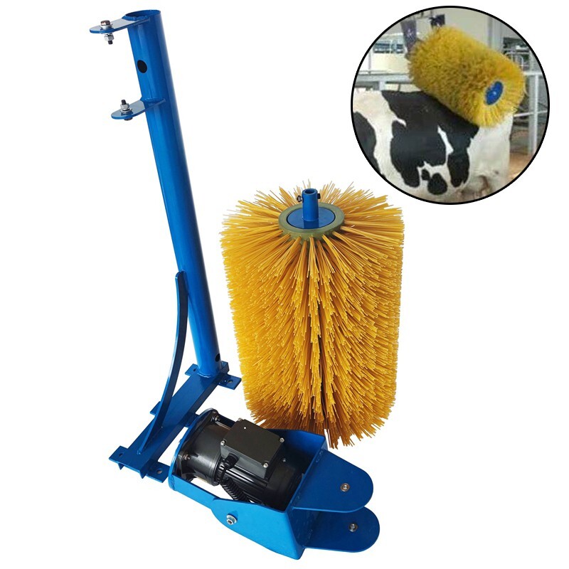 Swing Type Rotating Bovine Body Brush Cow Scratcher Works for Cows ...