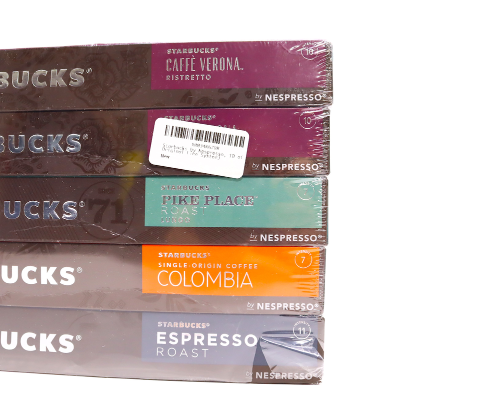 Starbucks by Nespresso - Intense Variety Pack (50-count single serve ...