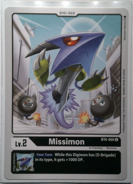 Digimon CCG - Missimon *BT4-005 U* | eBay