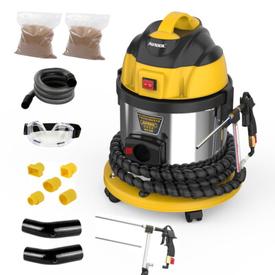 AUTOOL Walnut Blaster Car Engine Intake Valve Cleaner Deposits Cleaning ...