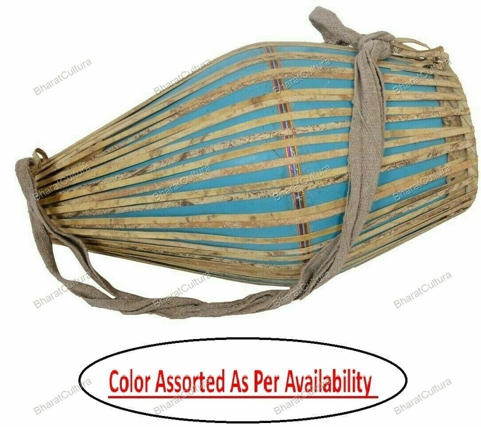 South Indian Musical Instrument Pakhawaj Khol Percussion Mridangam With ...