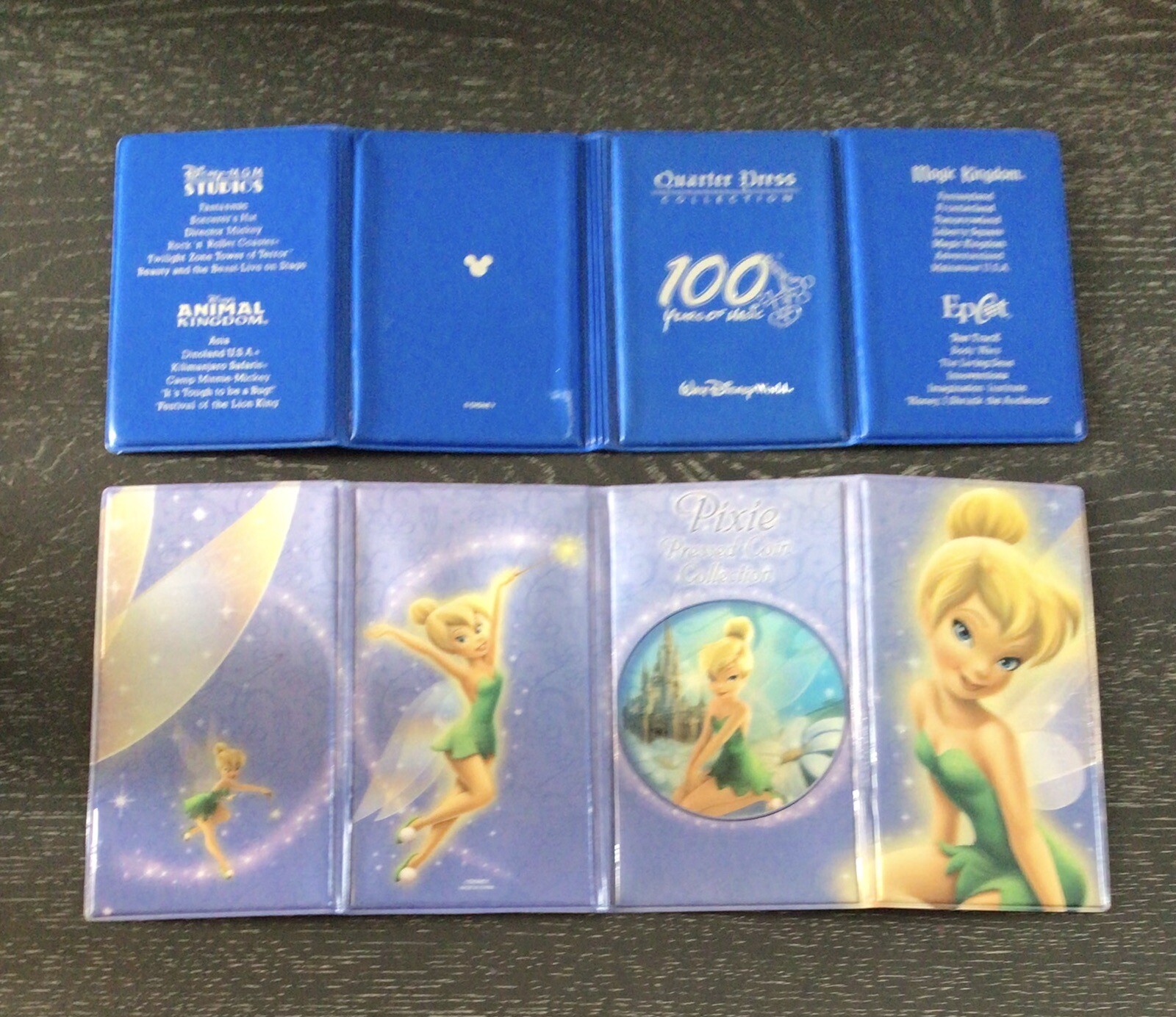 Disney Pressed Coin Penny Albums Pixie Collection 100 Years Of Magic ...